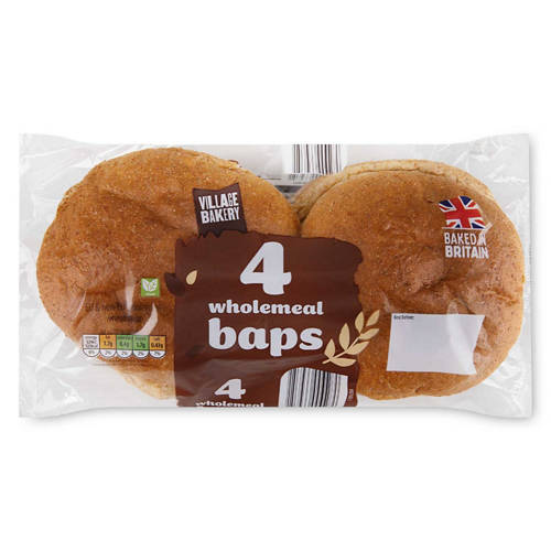 Wholemeal Baps | ALDI UK